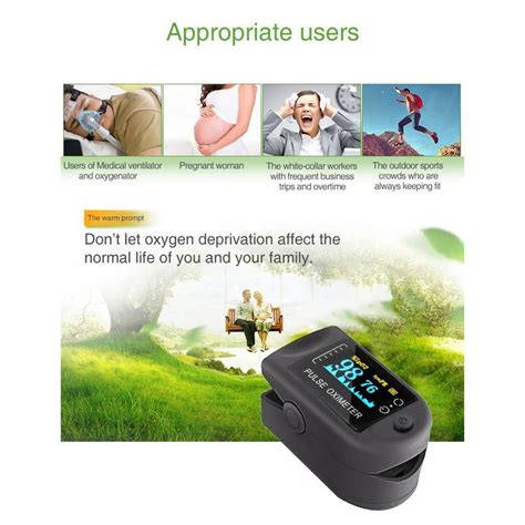 Oled Screen Display Oximeter Finger Oximeter Finge Grandado