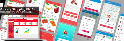 Ionic 5 Grocery Shopping User Delivery And Admin Apps