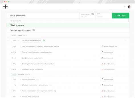 Updates To Tracking Time Without A Task Everhour Blog
