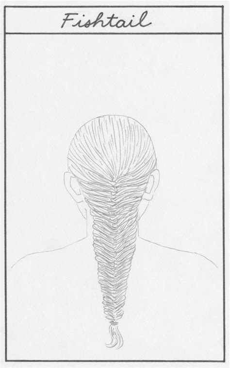 How To Draw Side Braids