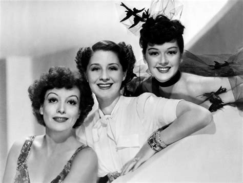 Joan Crawford Norma Shearer And Rosalind Russell In The Women 1939
