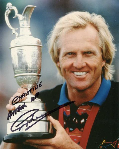 Greg Norman Autograph Signed Photo