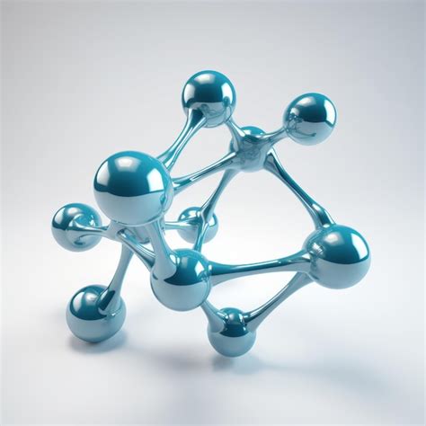Premium Ai Image Super Detailed 3d Render Of Isolated Oxygen Molecule