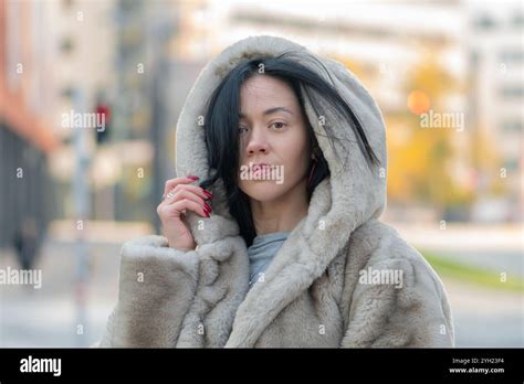 Portrait Of A Modern Woman Of Oriental Appearance 20 25 Years Old