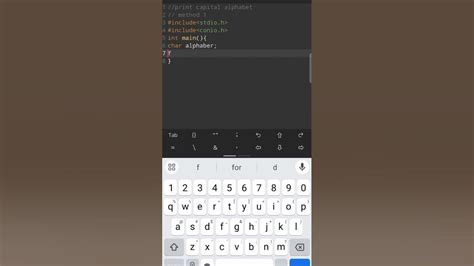 Print Capital Letters By Using For Loop In C Language Coding Clover
