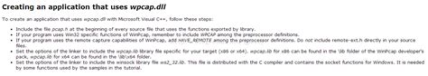 使用winpcap和libpcap类库读写pcap文件（001）开发环境配置winpcap实现数据存储和读取 Csdn博客