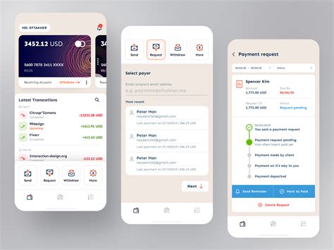 Payoneer App Redesign Wallet By Md Eftakher On Dribbble Payoneer App Redesign Wallet By Md Eftakher On Dribbble