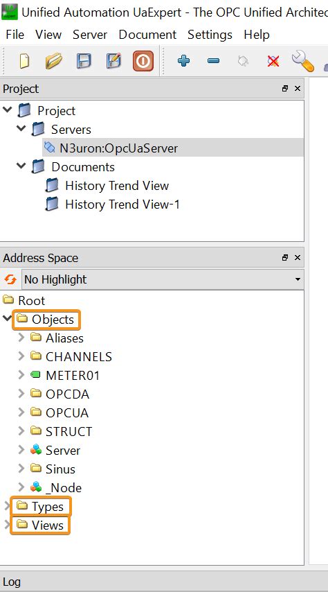 opc ua server address space n3uron kb v 1 21