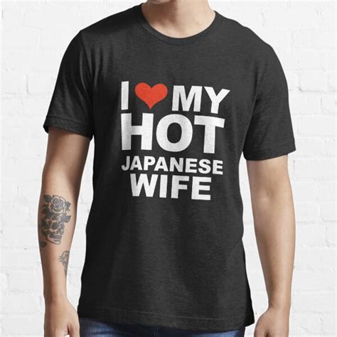Ich Liebe Meine Heiße Japanische Ehefrau Ehefrau Japan T Shirt Von