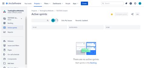 Create A Sprint In Jira Software TestingDocs