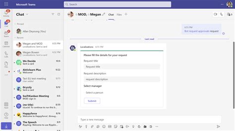 Bot Request Approval Code Samples Microsoft Learn