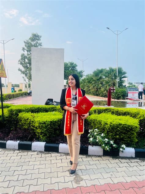 Vanshika Anand On Linkedin Chitkarauniversity Convocation2023 Graduate Engineering