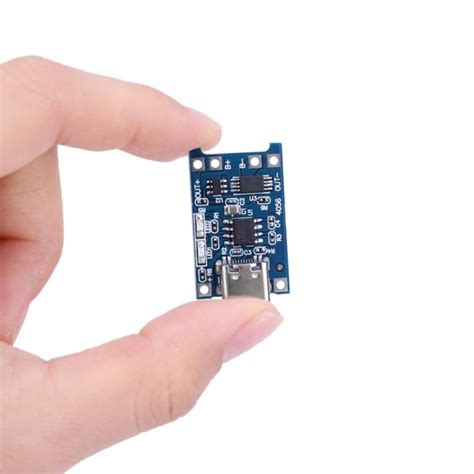 Type C Usb 5v 1a 18650 Tp4056 Modul Nabíjení Lithiových Baterií S Ochranou Hellelectro