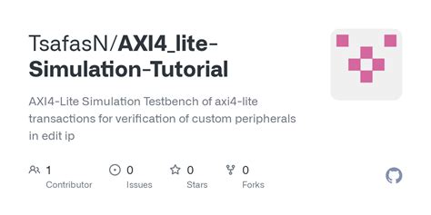 Github Tsafasnaxi4lite Simulation Tutorial Axi4 Lite Simulation Testbench Of Axi4 Lite