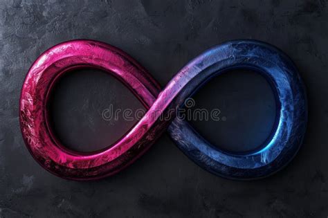 Colorful Abstract Infinity Symbol Stock Illustration Illustration Of Pink Futuristic 322410907