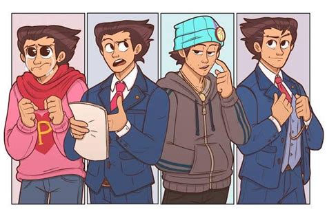 How Good Do You Think Phoenix Is In A Fist Fight Art By Paula Peroff R Aceattorney