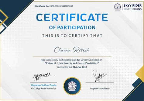 Ritesh Chavan On Linkedin Cybersecurity Continuouslearning