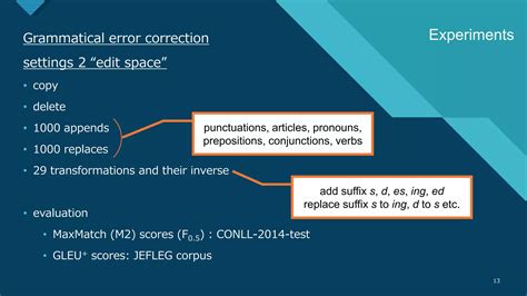 Emnlp 2019 Parallel Iterative Edit Models For Local Sequence Transduction Ppt