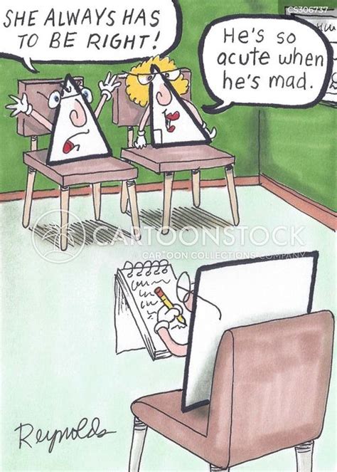 Triangle Cartoons And Comics Funny Pictures From CartoonStock