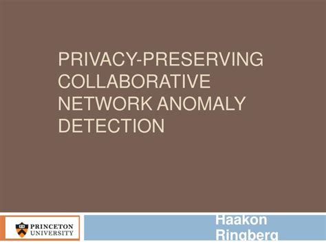 Ppt Privacy Preserving Collaborative Network Anomaly Detection Powerpoint Presentation Id 852285