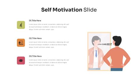 Self Motivation Slide Slidebazaar