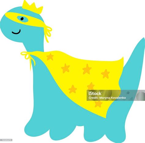 가면과 망토를 입은 귀여운 공룡 슈퍼히어로 카니발 영웅 의상을 입은 공룡 캐릭터 공룡 왕자 소년 생일 장식 디자인 스티커 인테리어 디자인 카드 초대장을 위한 유치한 인쇄 0