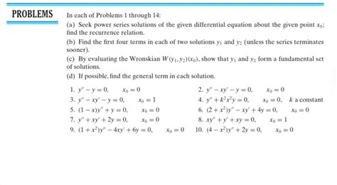 Solved PROBLEMS In Each Of Problems 1 Through 14 A Seek Chegg Com