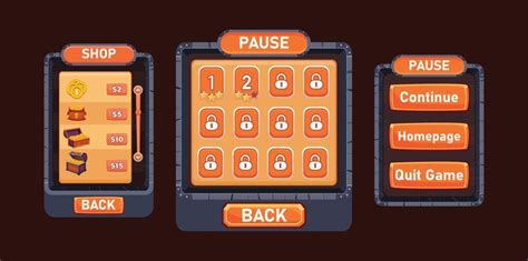 Game Ui Panel Vector Art Icons And Graphics For Free Download