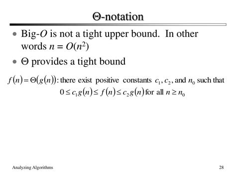 Ppt Analyzing Algorithms And Asymptotic Notation Powerpoint Presentation Id151690