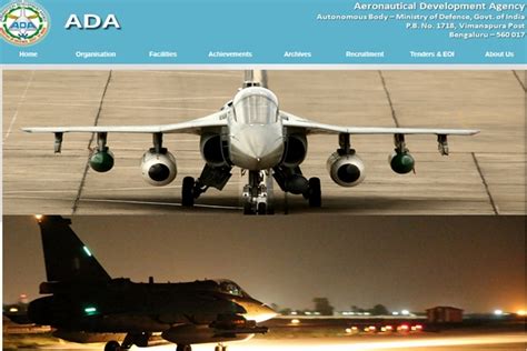 Ada Recruitment 2017 18 Aeronautical Development Agency Announces