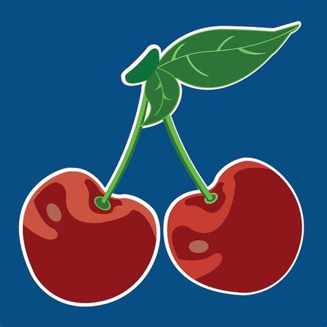Premium Vector Vector Cherry