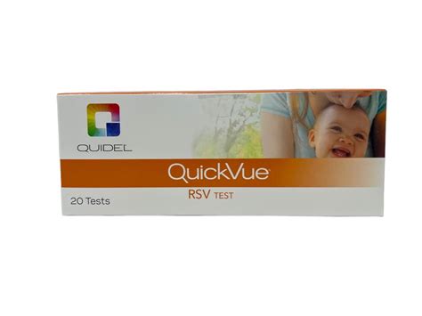 Quidel Quickvue Rsv Rapid Test Kit Box Of 20 20193
