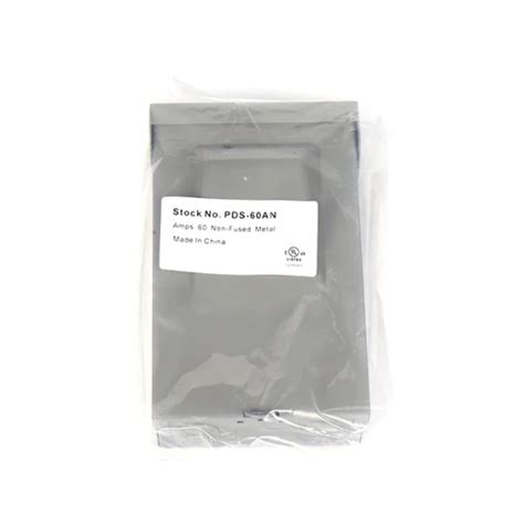 Non Fused Disconnect Box Switch Electrical Disconnect Box Air Conditioner Disconnect Fused And