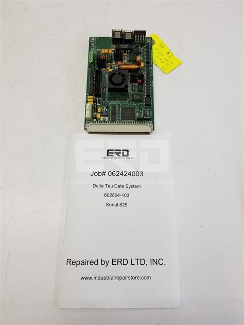Delta Tau Data System 602804 103 Macro Cpu Erd Industrial Repair Store