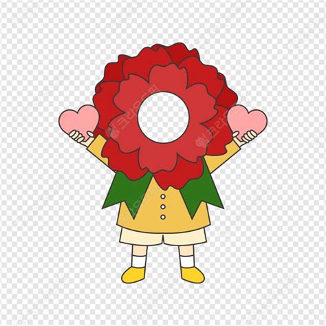 [가정의달 자료]카네이션 얼굴합성 도안 모음2 네이버 블로그