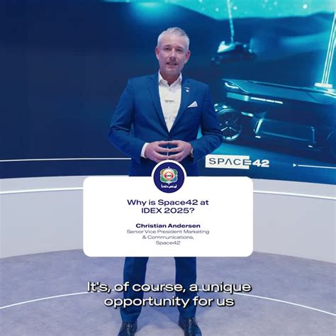 Christian R Andersen On Linkedin Space42 Uae