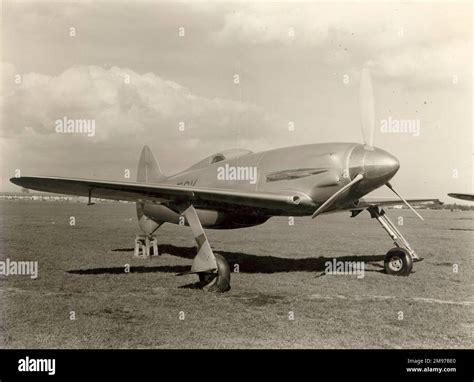 Napier Heston Type 5 Racer G Afok Crashed At The End Of Its First