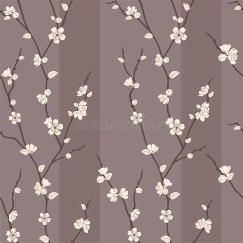 Beautiful Vector Sakura Branch Stock Vector Illustration Of Decoration Beautiful 23189239