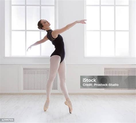 Hermosa Danza De Bailarines En Posición De Ballet Foto De Stock Y Más Banco De Imágenes De