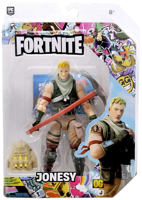 Fortnite Legendary Series Jonesy Action Figure Includes Code For