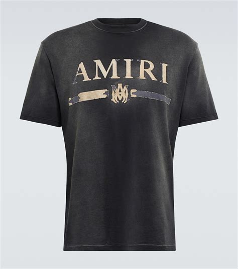 Amiri Logo Cotton T Shirt Amiri