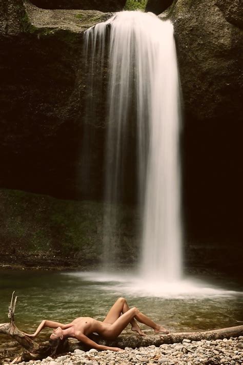 Babes By Waterfalls Pic Of 36
