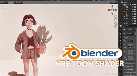 Blender NRP Toon Shader Blender Toon Shader Effect YouTube