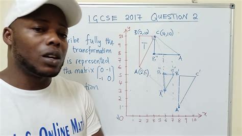 Transformation Igcse Paper 4 2017 May June 0580 42 Questions 2a Andb Youtube