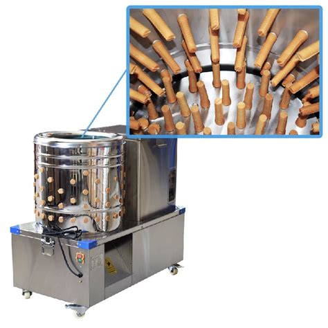 2 в 1 машина за попарване и скубане на пера 1500w 1800w капацитет 10кг 136 броя палци