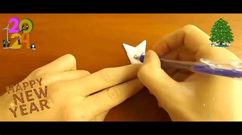 как сделать маленькую снежинку из бумаги Youtube