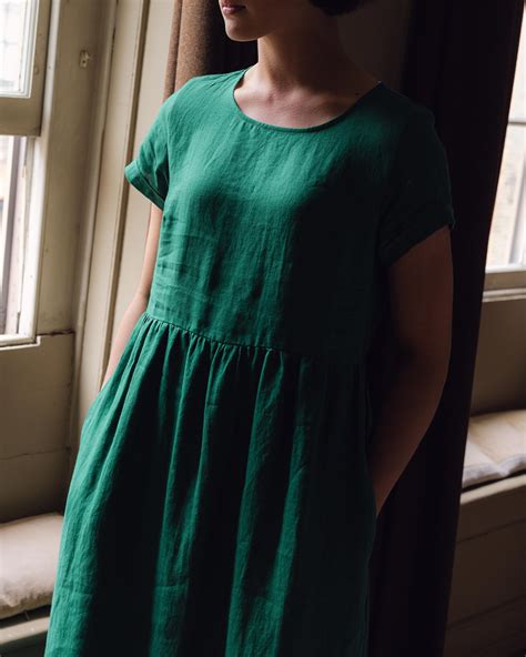 Timeless Linen Dresses With Pockets Pyne And Smith