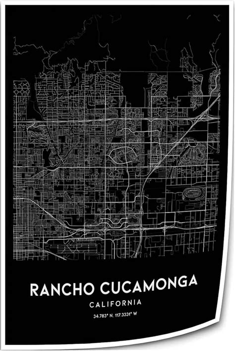 Rancho Cucamonga Map California Political Map Of Rancho Cucamonga Ca
