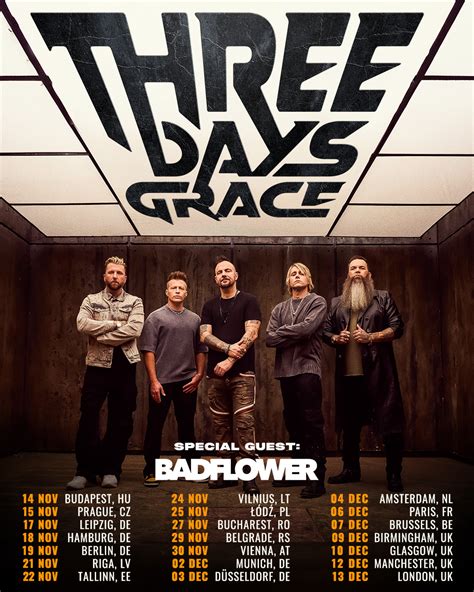 Three Days Grace Kündigen Ihr Neues Album „alienation An