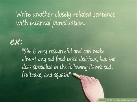 Ways To Use A Semicolon WikiHow